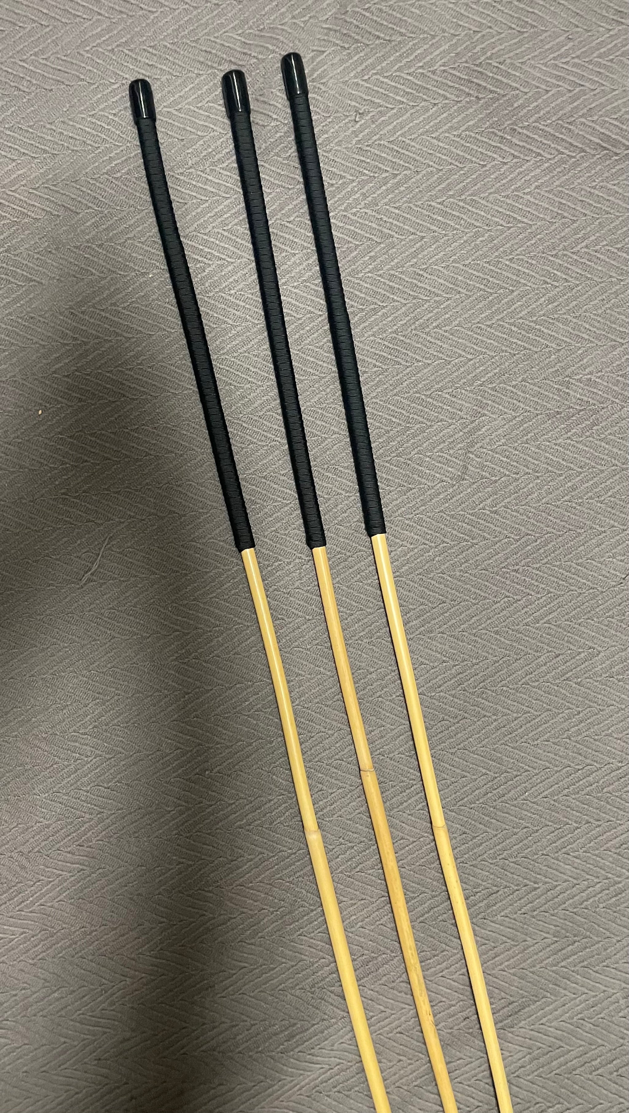 Set of 3 Classic Dragon Canes with Black Handles 90 cms