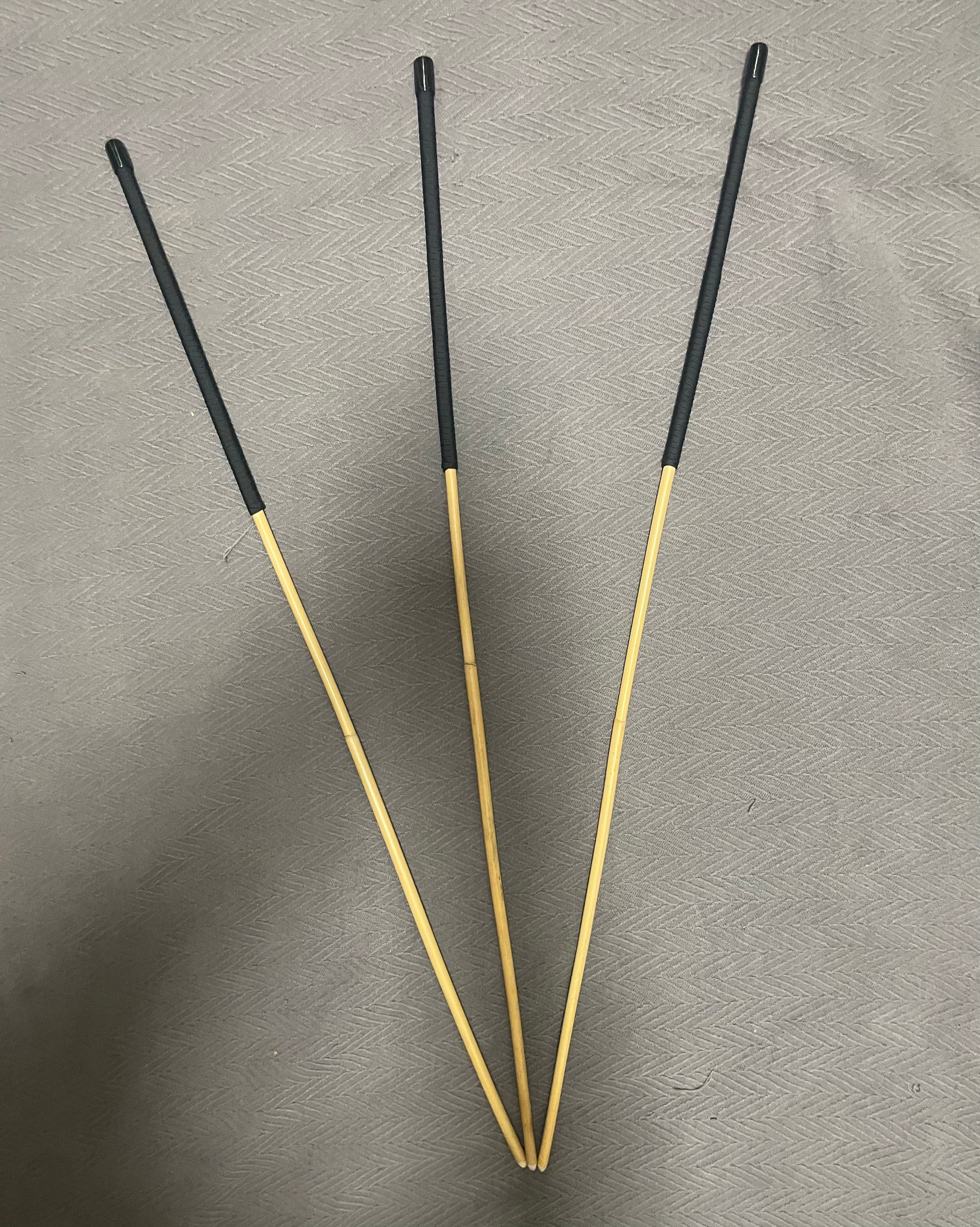 Set of 3 Classic Dragon Canes with Black Handles 90 cms